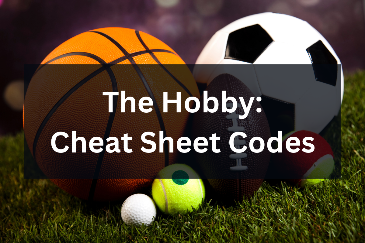 The Hobby: Crack that Code Cheat Sheet – Blogs Hobby Shop